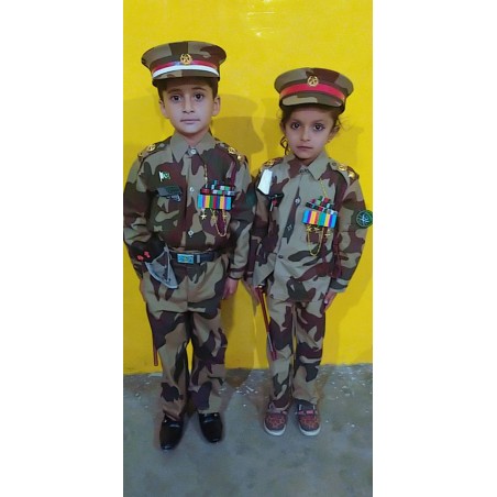 Deference Day, Army Costume for kids, Pak Army, Costume shop in Pakistan