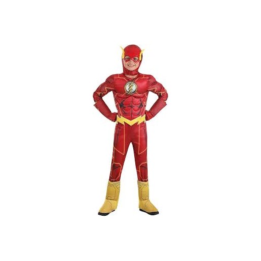 The Flash Movie Deluxe Costume Jumpsuit and Mask-Speed, Action, and ...