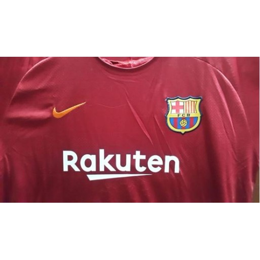 Football Soccer Barcelona Uniform Kit for Kids Messi Maroon
